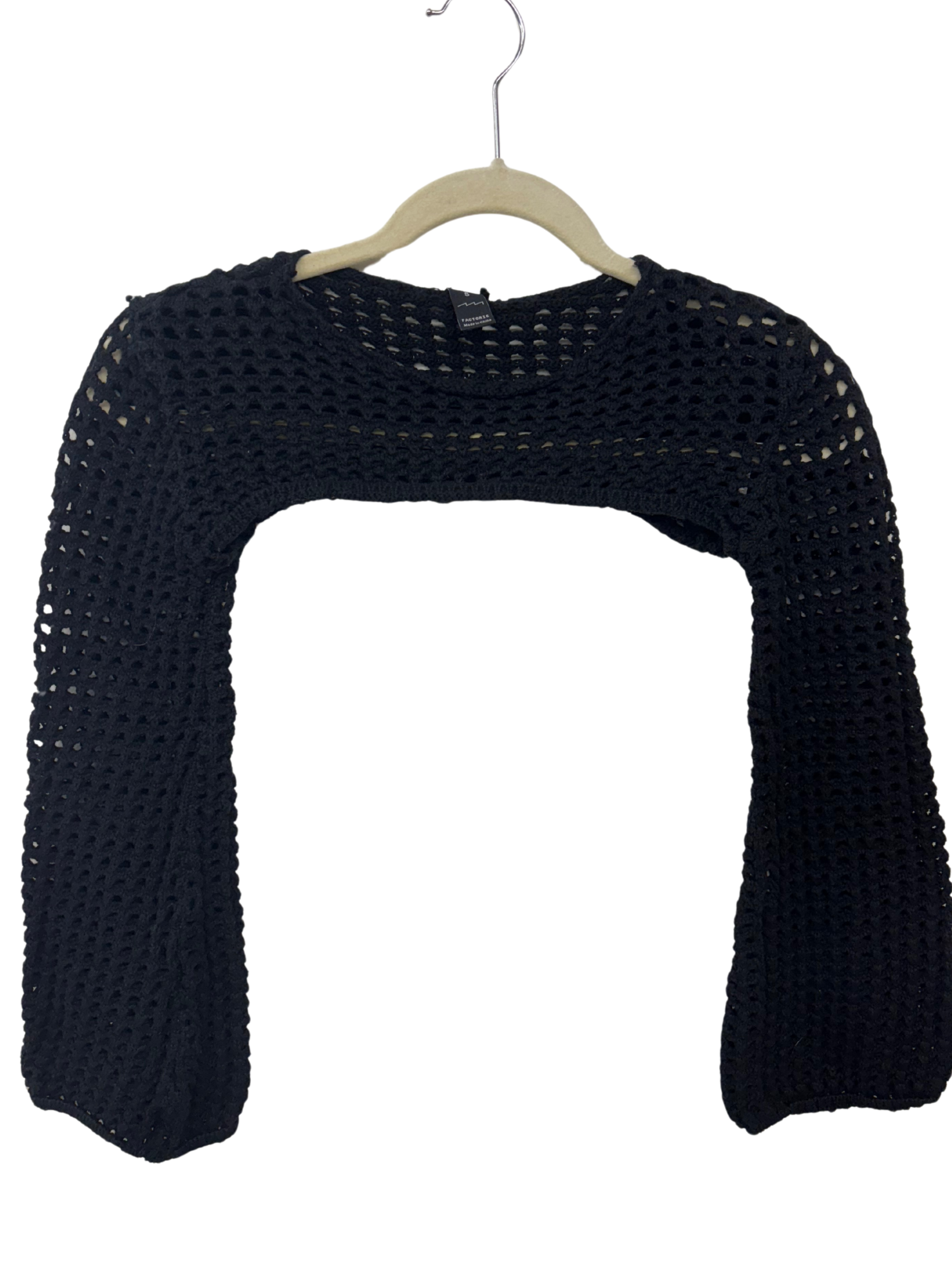 Black Knit Bolero – Bloom Op Shop